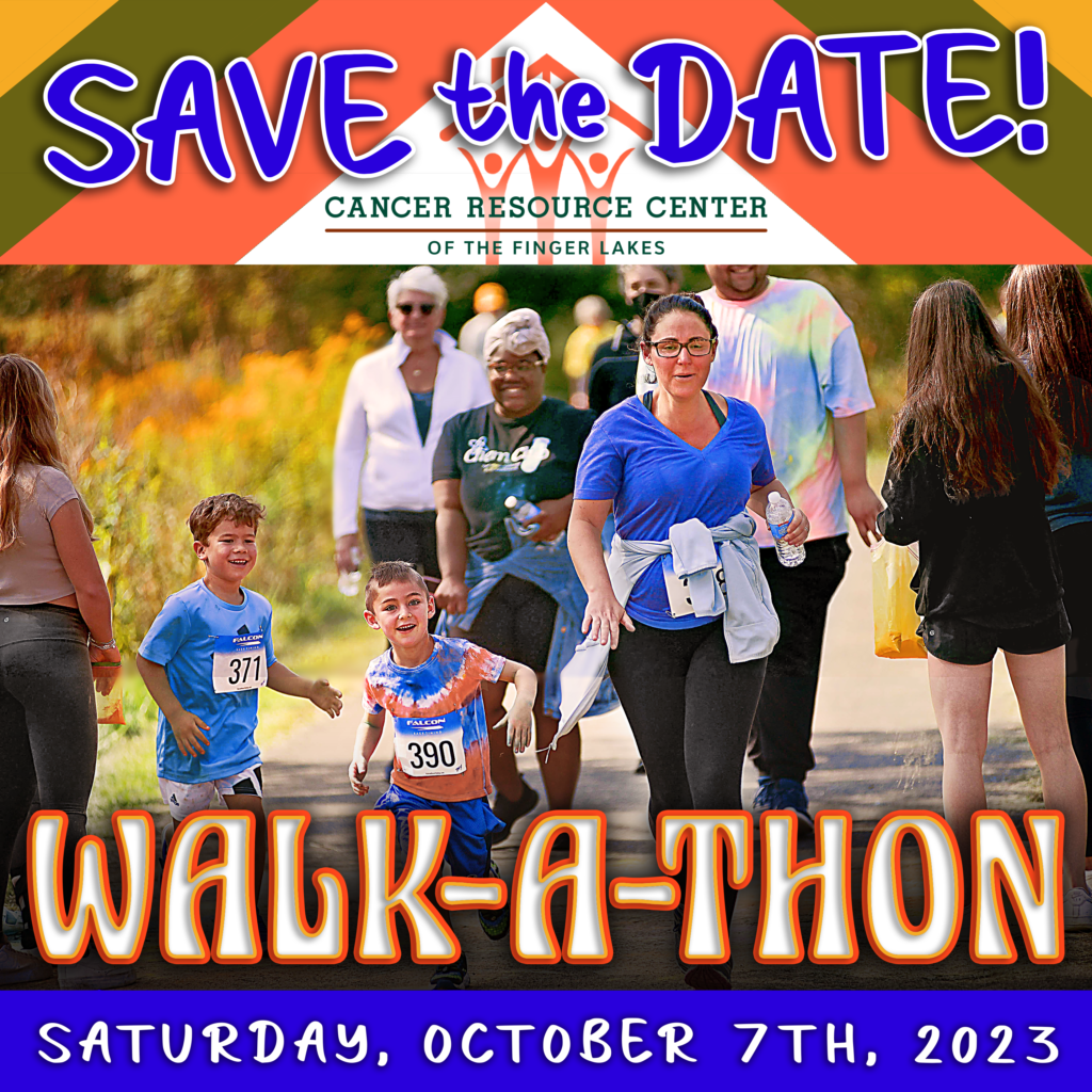 Walkathon-save-the-date | Cancer Resource Center of the Finger Lakes
